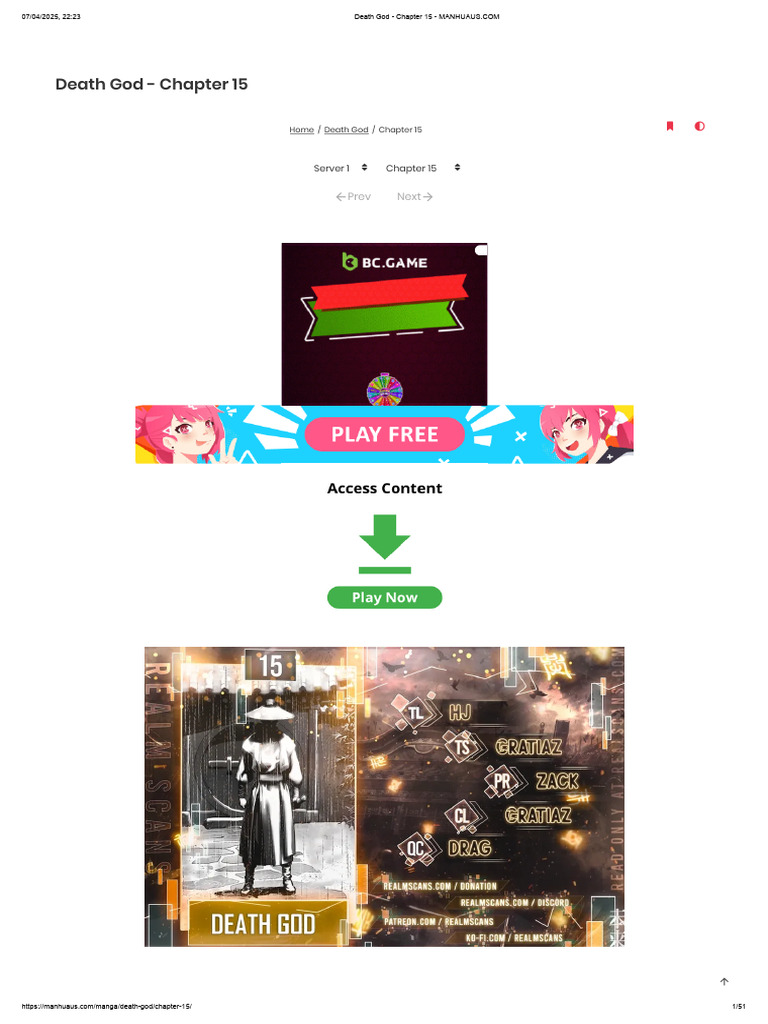 Death God - Chapter 15 | PDF | World Wide Web | Internet & Web