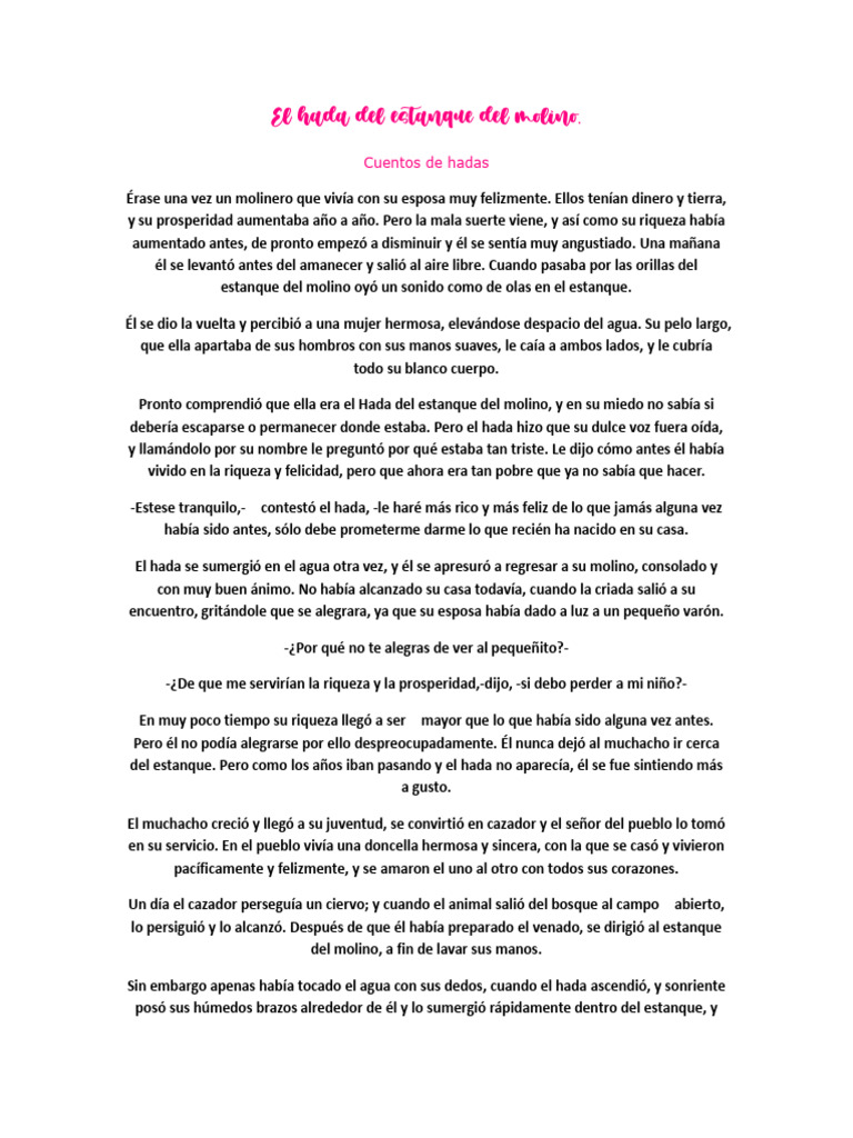 Cuento de Hadas | PDF