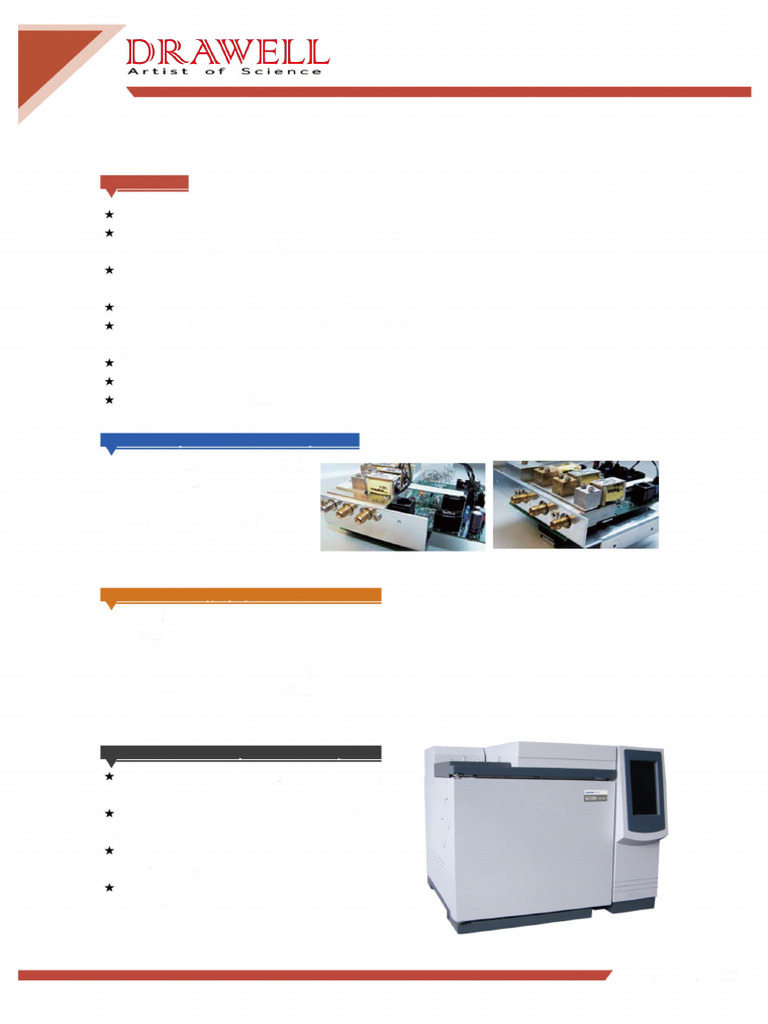 Brochure of Gas Chromatography DW-GC1290 | PDF | Gas Chromatography ...