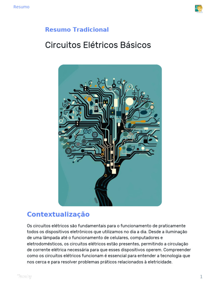 Circuitos Eletricos Basicos 15 | PDF | Eletricidade | Resistor