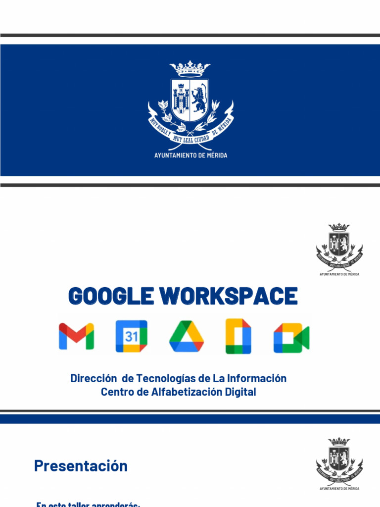 Presentación de PowerPoint - Google-Workspace | PDF | Chat en linea | Informática