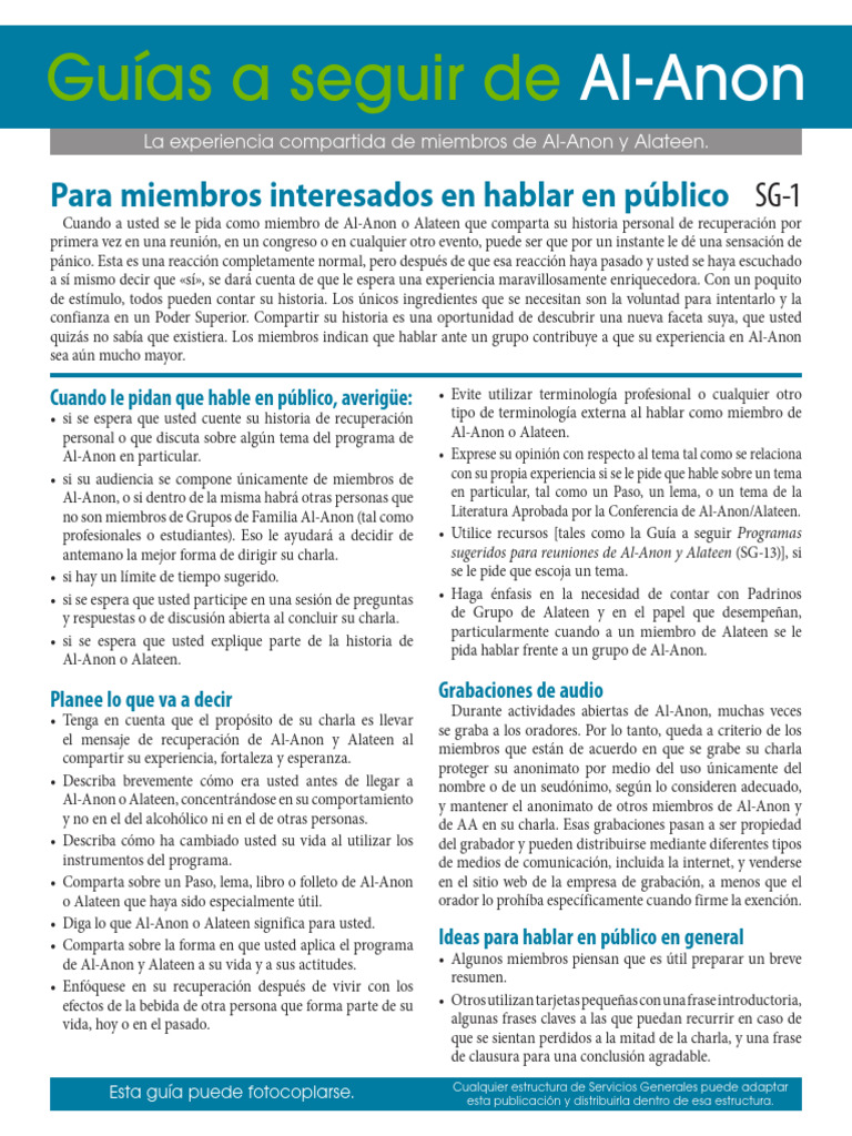 SG1 | PDF | Anonimato