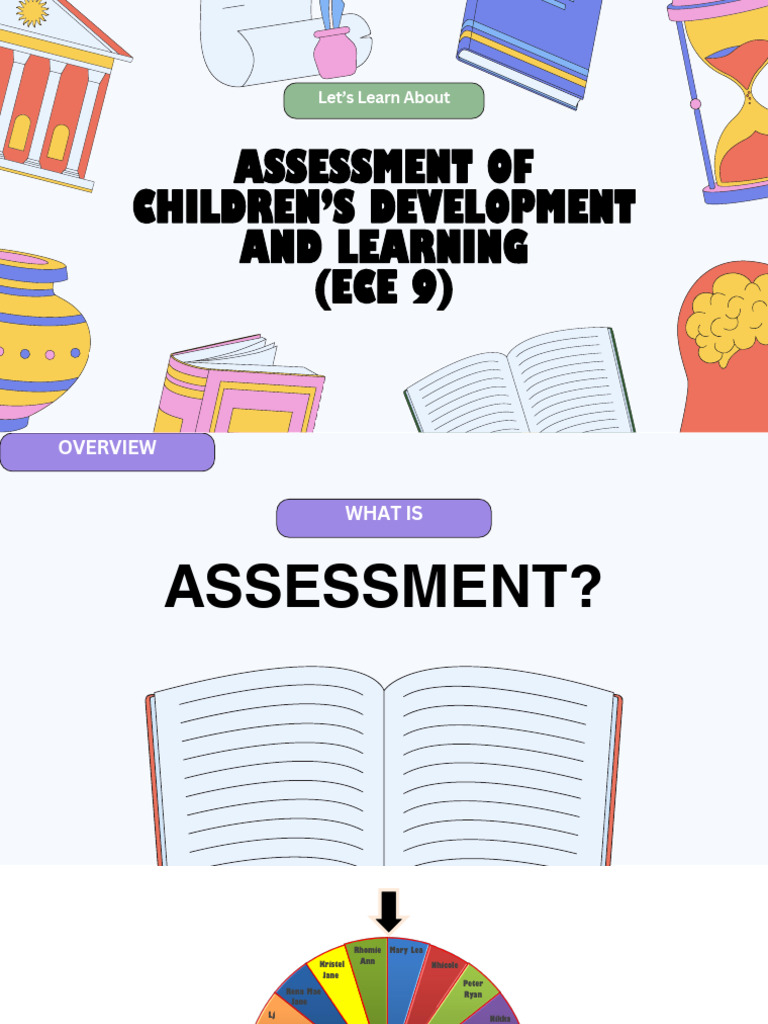 Children's Development Assessment Guide | PDF | Educational Assessment ...