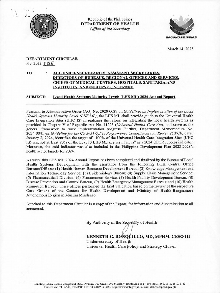DC 2025-0125 - Local Health Systems Maturity Levels (LHS ML) 2024 ...