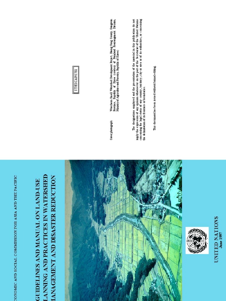 Watershed Management | PDF | Surface Runoff | Sustainability