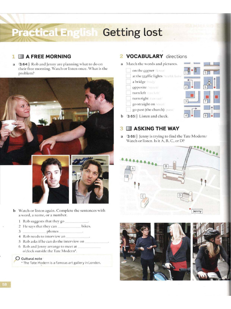 Asking for Directions Practice | PDF
