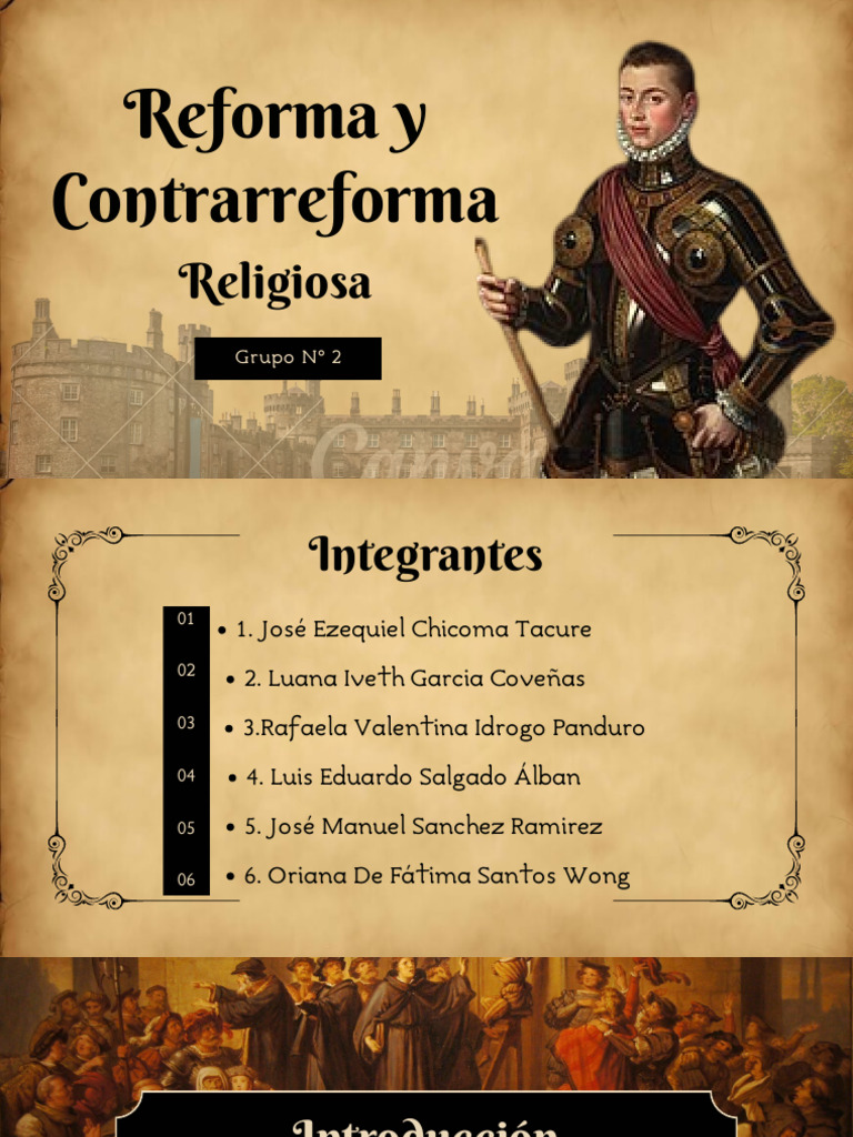 Reforma y Contrarreforma: Claves Históricas | PDF | protestantismo ...