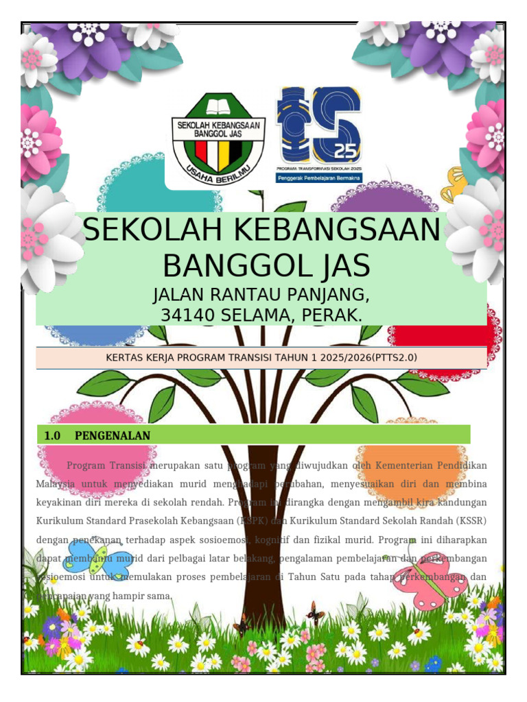 Kertas Kerja Transisi 2025 | PDF