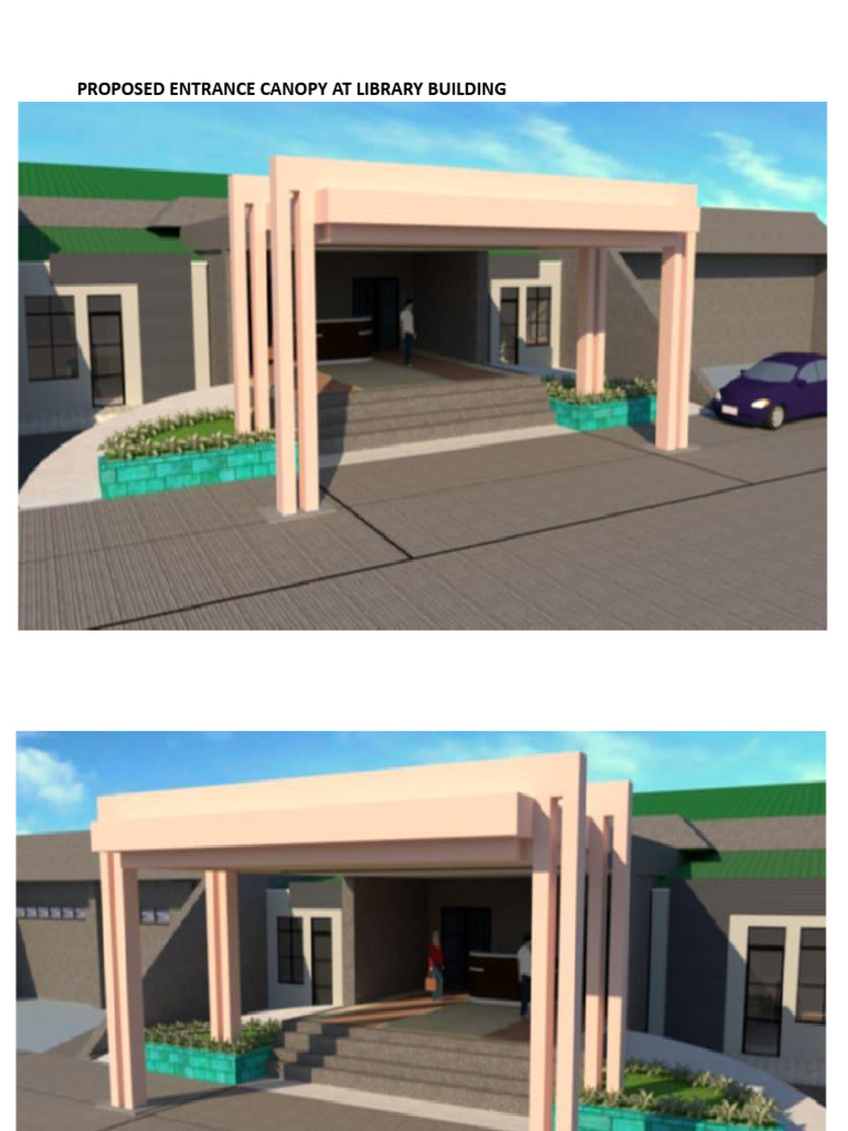 Proposed Library Entrance Canopy | PDF