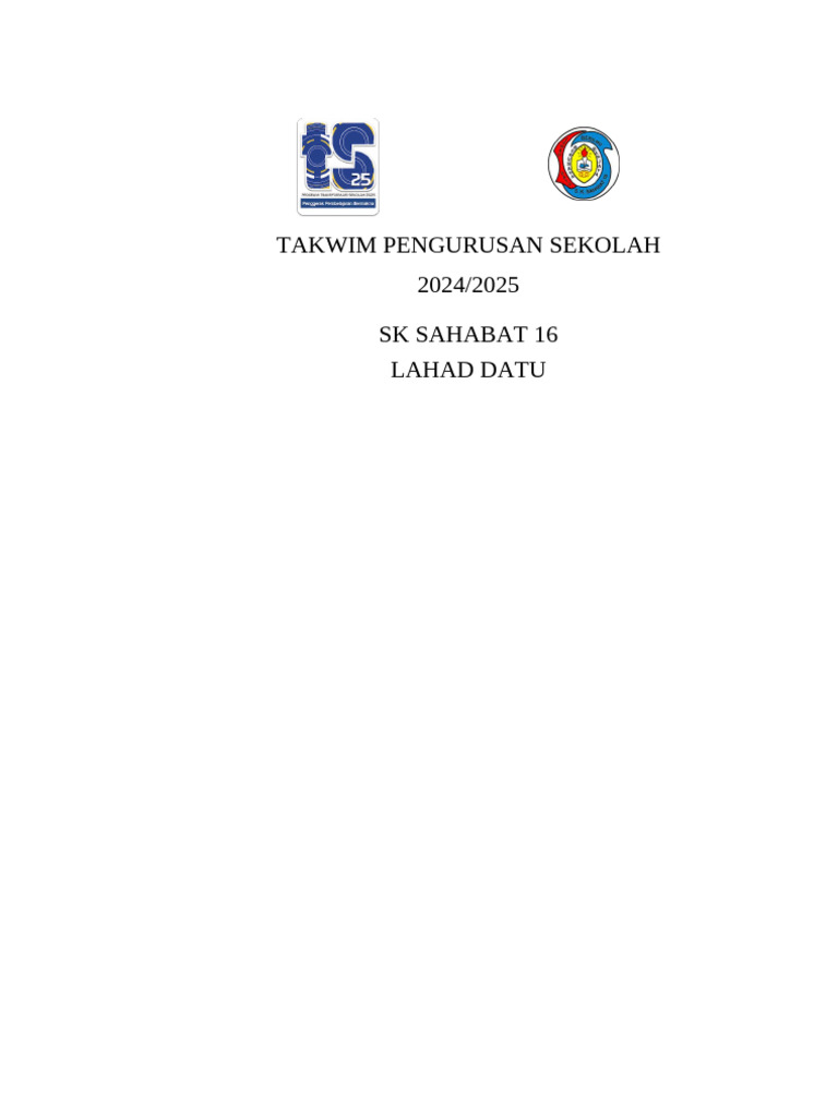 TAKWIM HEM 2024 | PDF