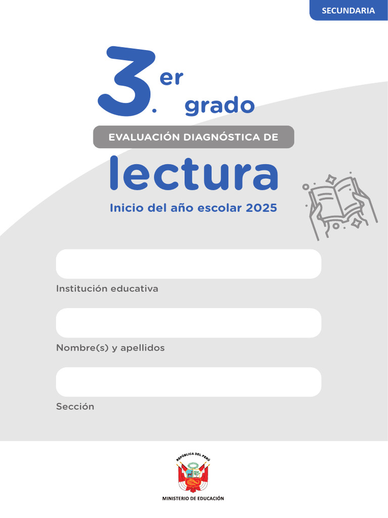 Textos Minedu 2025: 3ro Secundaria | PDF | Papel | El plastico