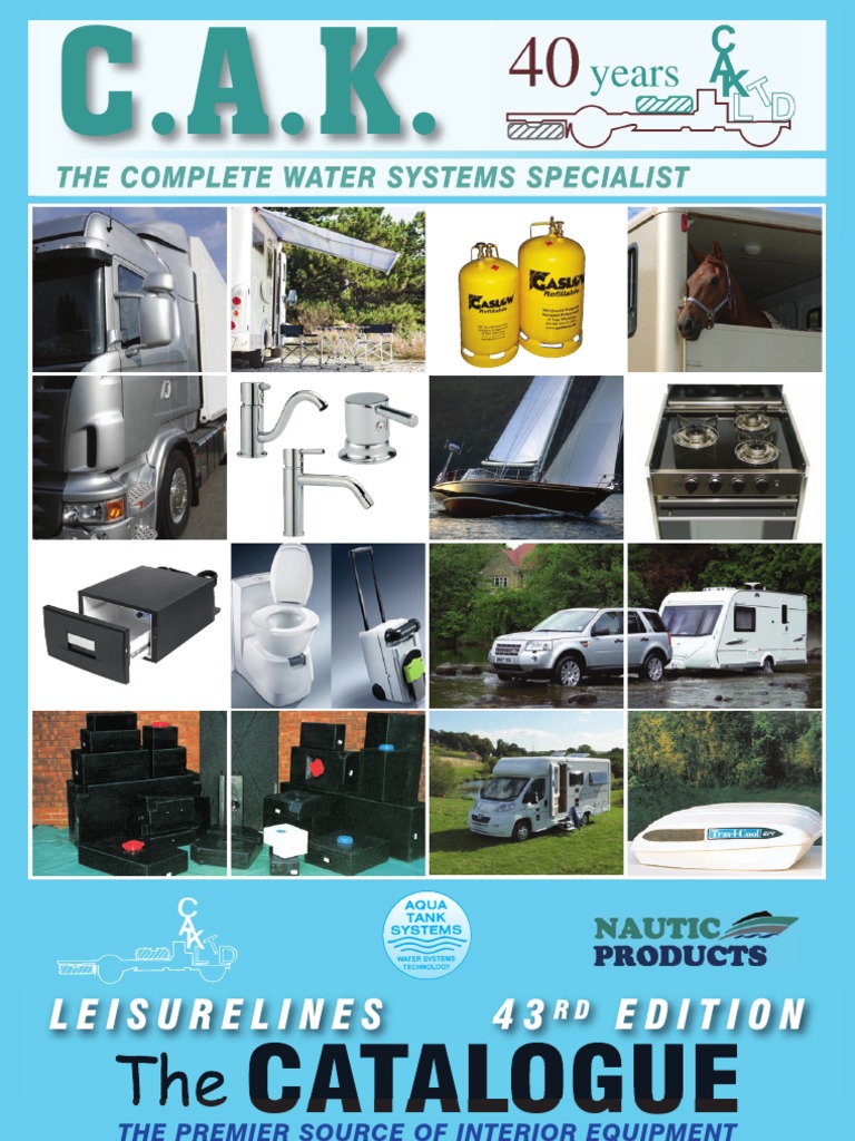 Caravan Motorhome Self Build 2011 Cak Tanks | PDF | Tanks | Shower