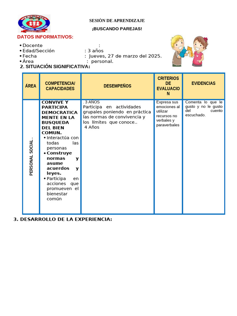 Actividades de Aprendizaje para Niños de 3 Años | PDF