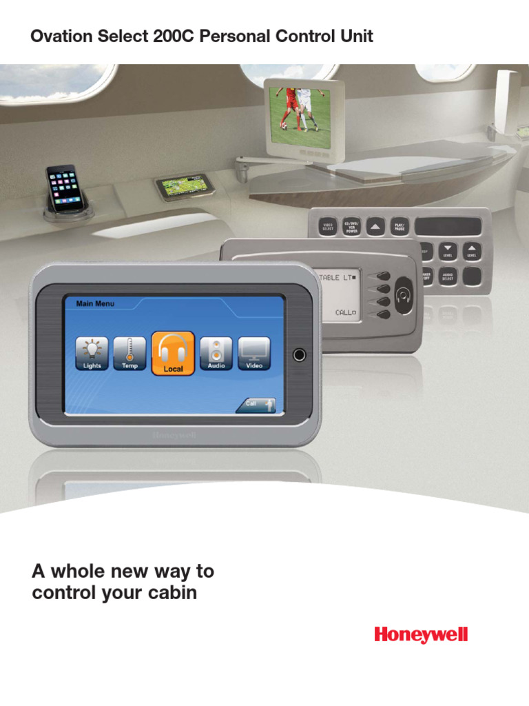 Ovation Select 200C Personal Control Unit-1 | PDF | Video | Consumer Electronics