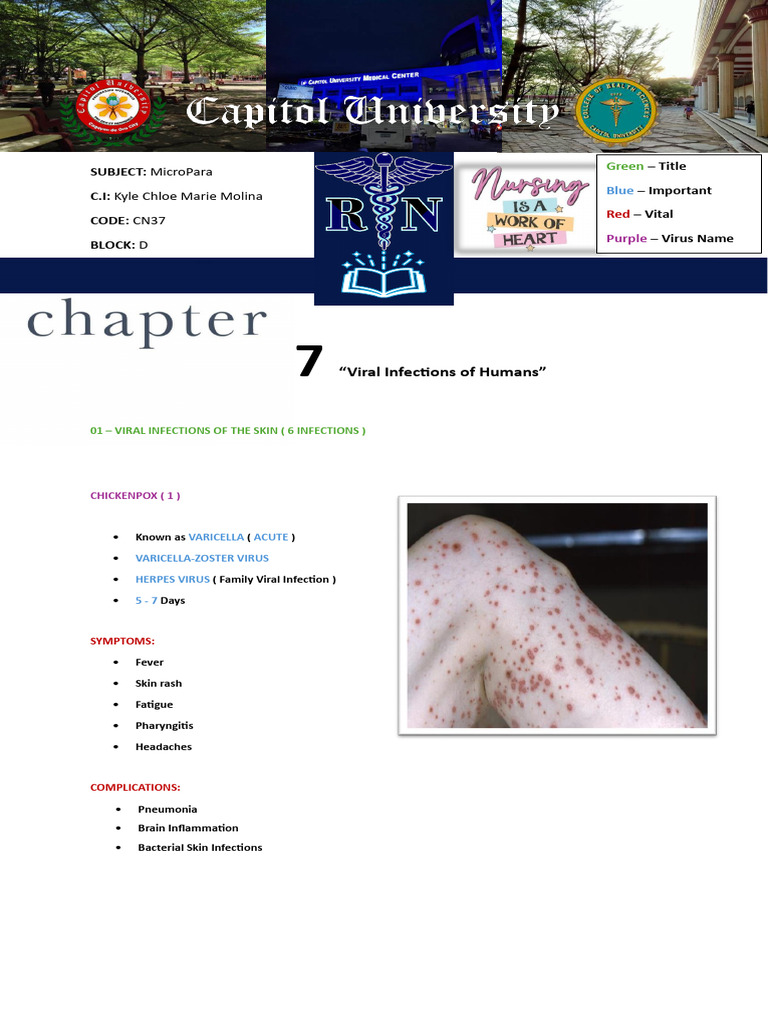 Human Viral Infections Overview | PDF | Infection | Smallpox