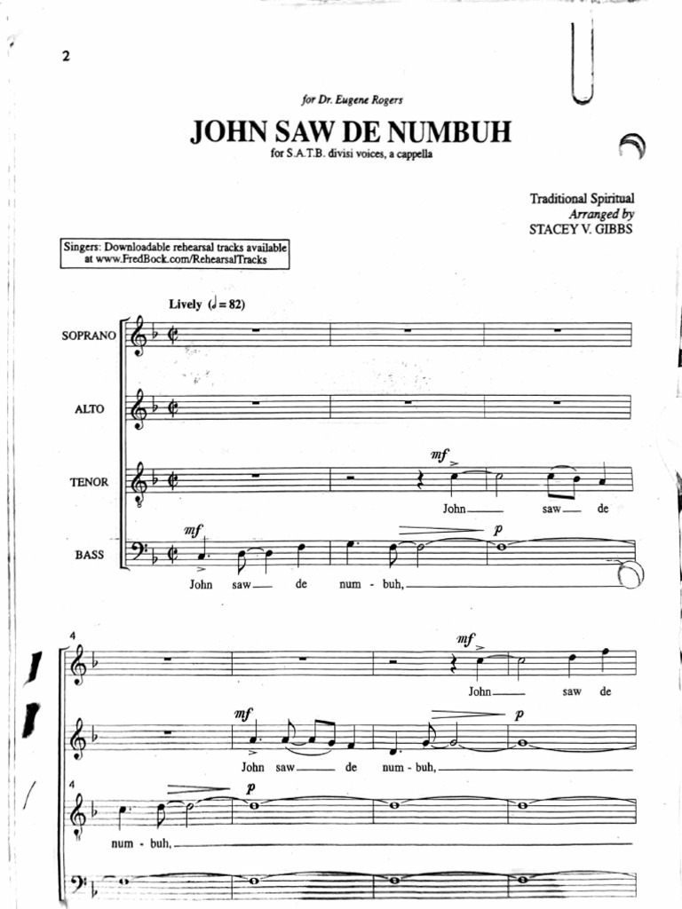 John Saw Duh Numbuh | PDF