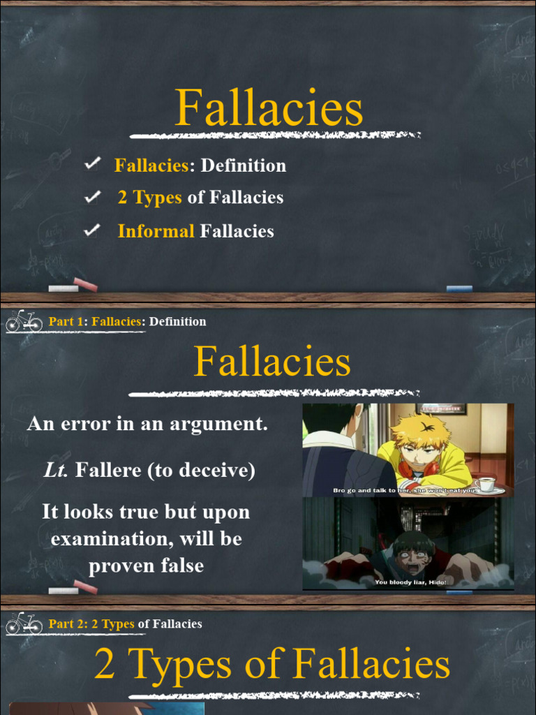 Module 3-Week 10-14 Introduction to Informal Fallacy | PDF | Fallacy ...