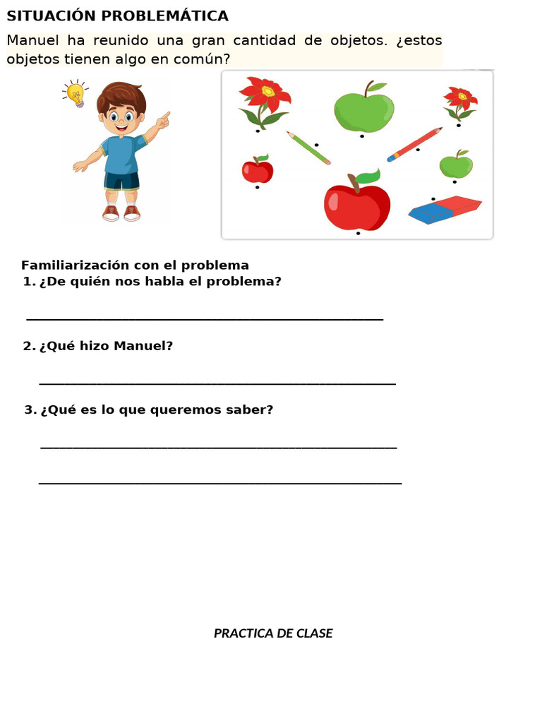 Clasificación de Objetos por Criterios | PDF