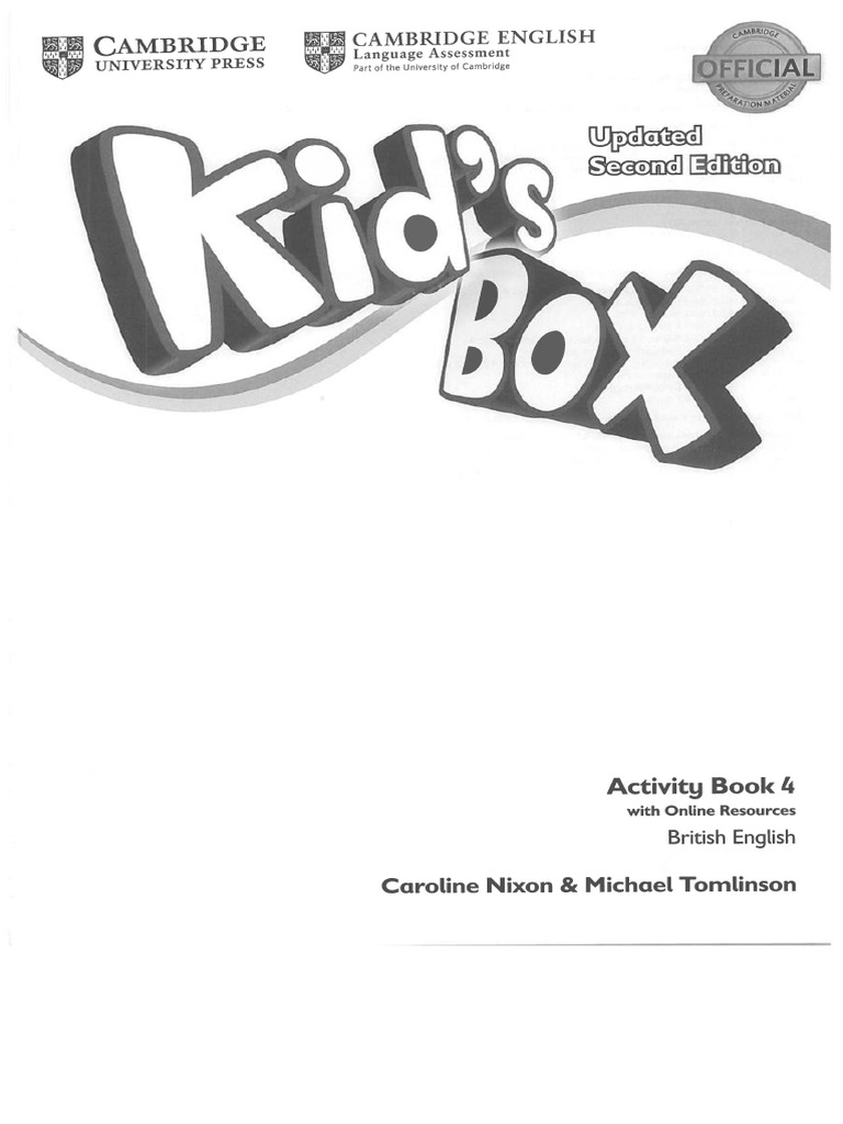 Libro Activity Book Kids Box 4 PDF Free | PDF