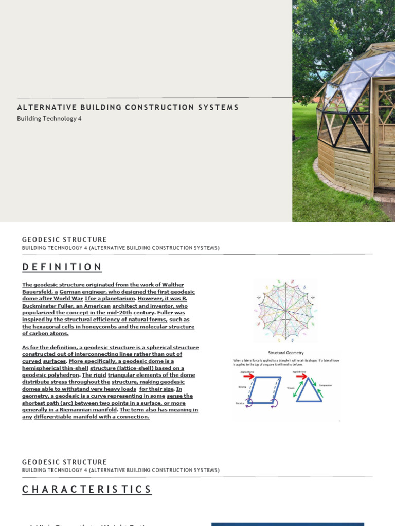 BT4 - Geodesic Structure | PDF