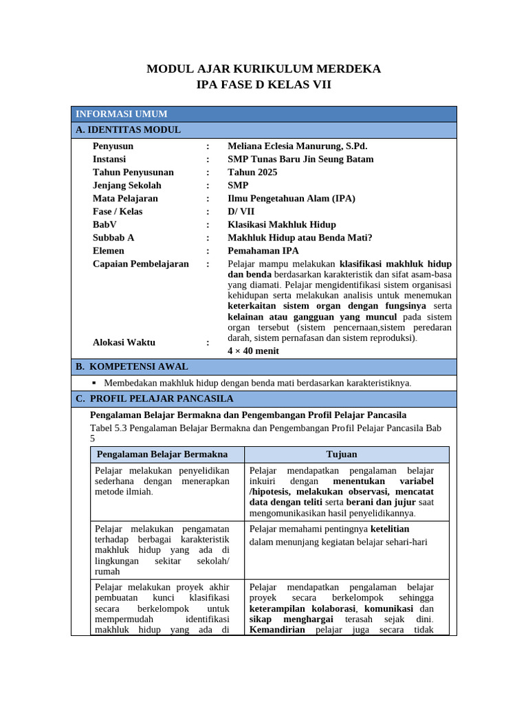 MA Fase D7 IPA Bab 5 | PDF