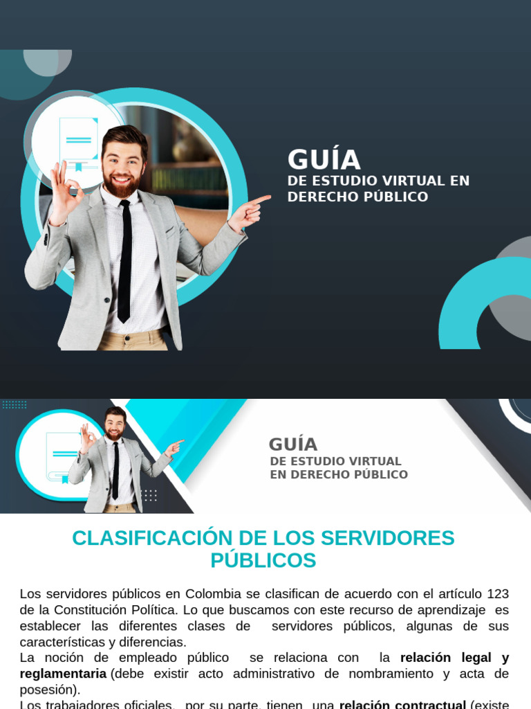 Guía de Servidores Públicos en Colombia | PDF | Estado (política ...