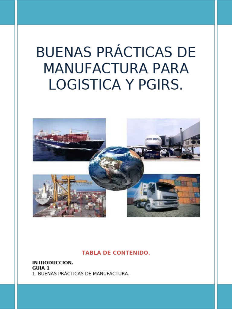 Vol 2 Guia 7 BPM Logistica PGIRS | PDF | Logística | Calidad (comercial)