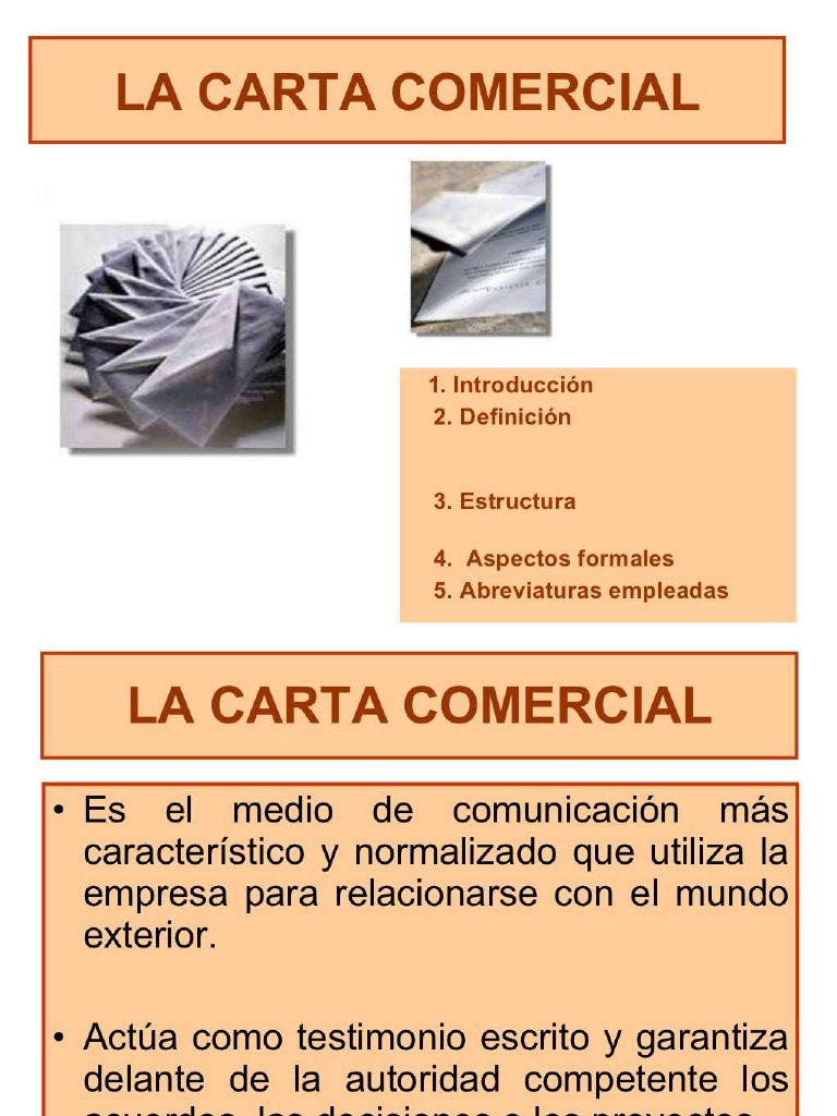 PDF La Carta Comercial Compress | PDF