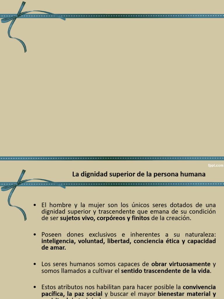 Dignidad Humana | PDF