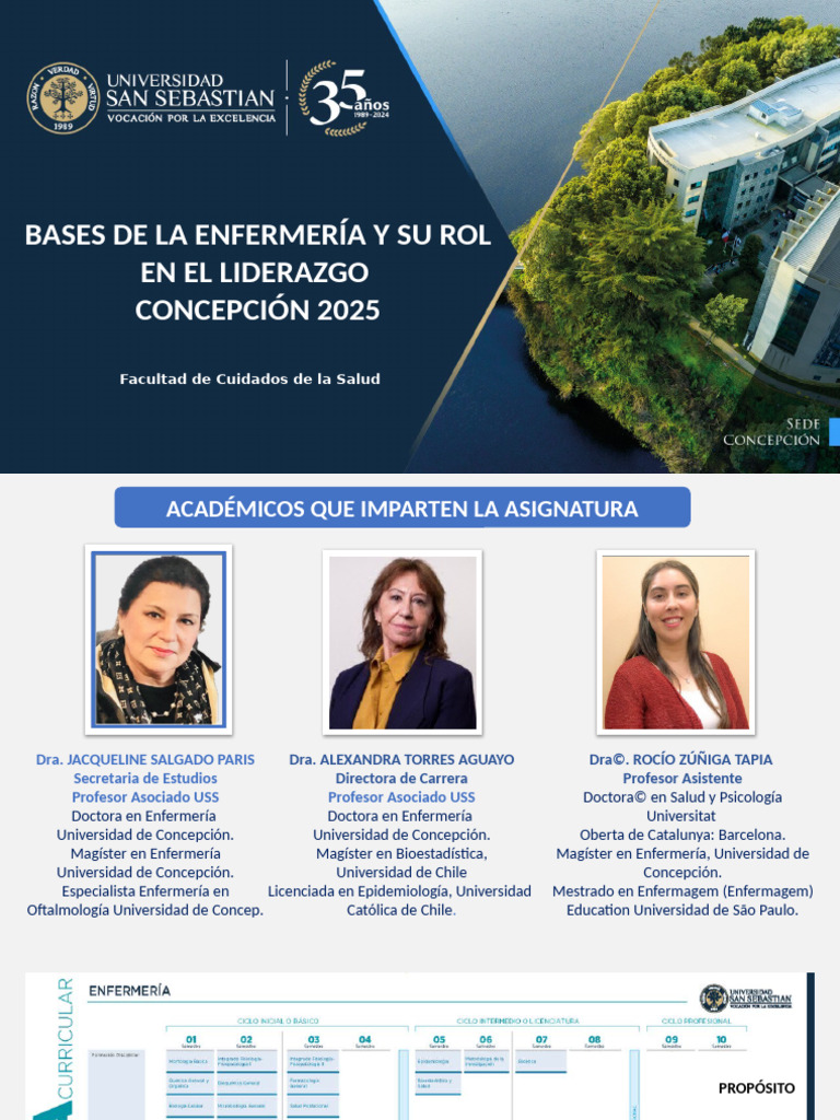 Presentación Bases Enfermeria 2025 | PDF | Aprendizaje | Maestros