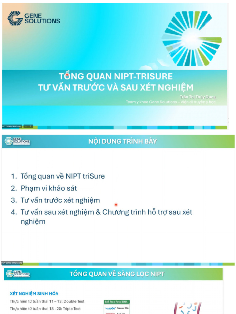 Presentation 2 NIPT Gensolution | PDF