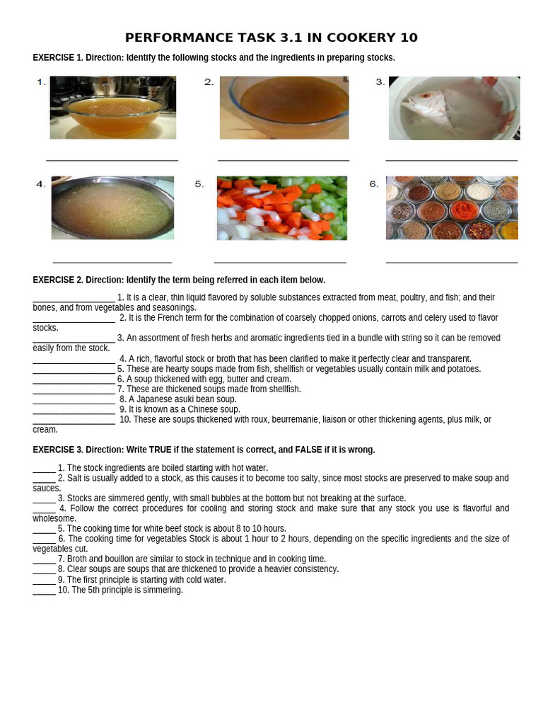 Performance Task 3.1 | PDF