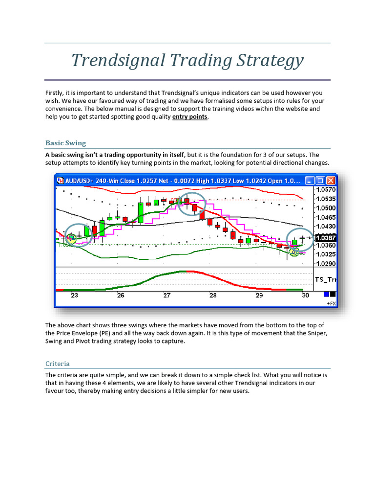 Trendsignal Trading Strategy Guide | PDF | Day Trading