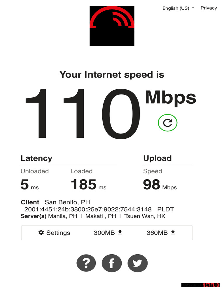 Internet Speed Test | PDF