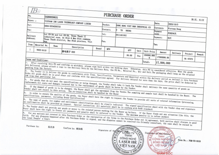 PO-50c ghế IBE | PDF
