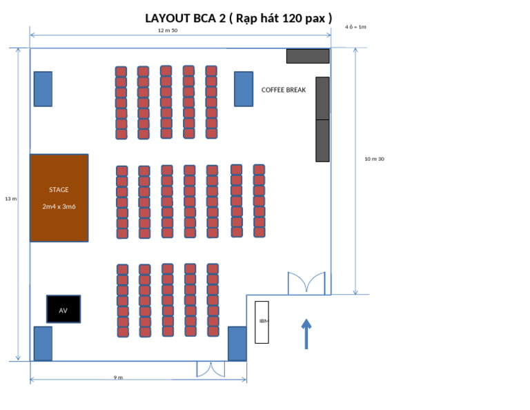Layout BCA 2 (R P Hát 120 Pax) | PDF