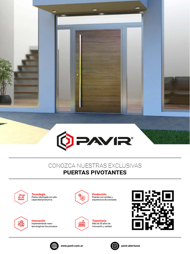 Catalogo PIVOTANTES Pavir 2024 | PDF | Aislamiento térmico