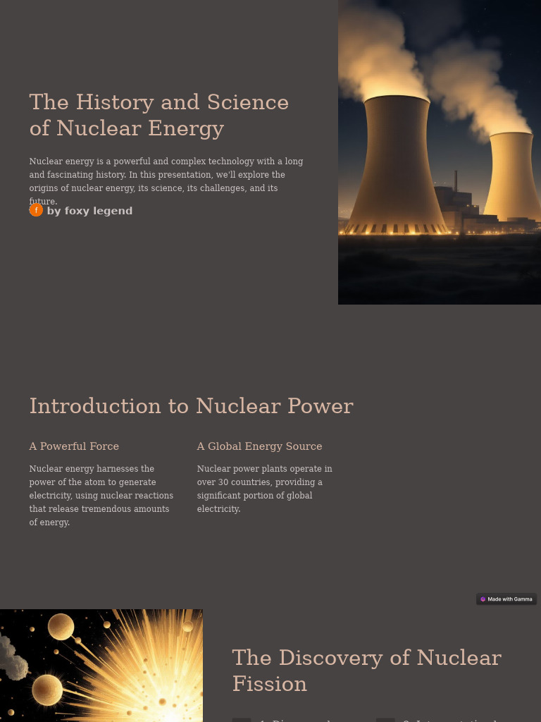 The History and Science of Nuclear Energy | PDF | Nuclear Fission ...