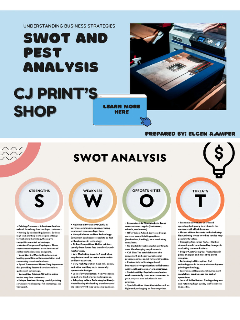 Swot and Pest Analysis - Amper | PDF