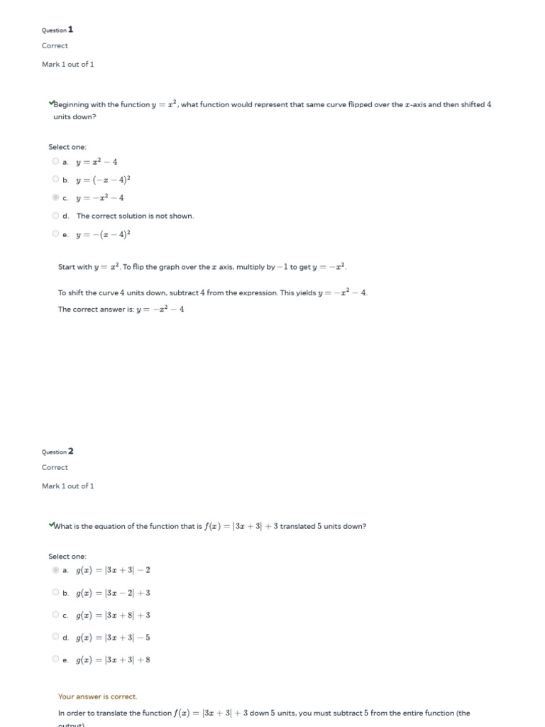 1B Exploring Function Behaviors | PDF | Applied Mathematics | Mathematical Analysis