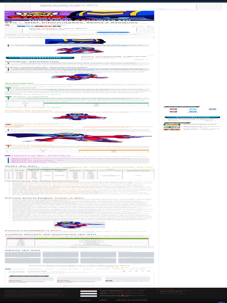 STU - Wiki, Estratégias e Skins Brawl Stars Dicas | PDF