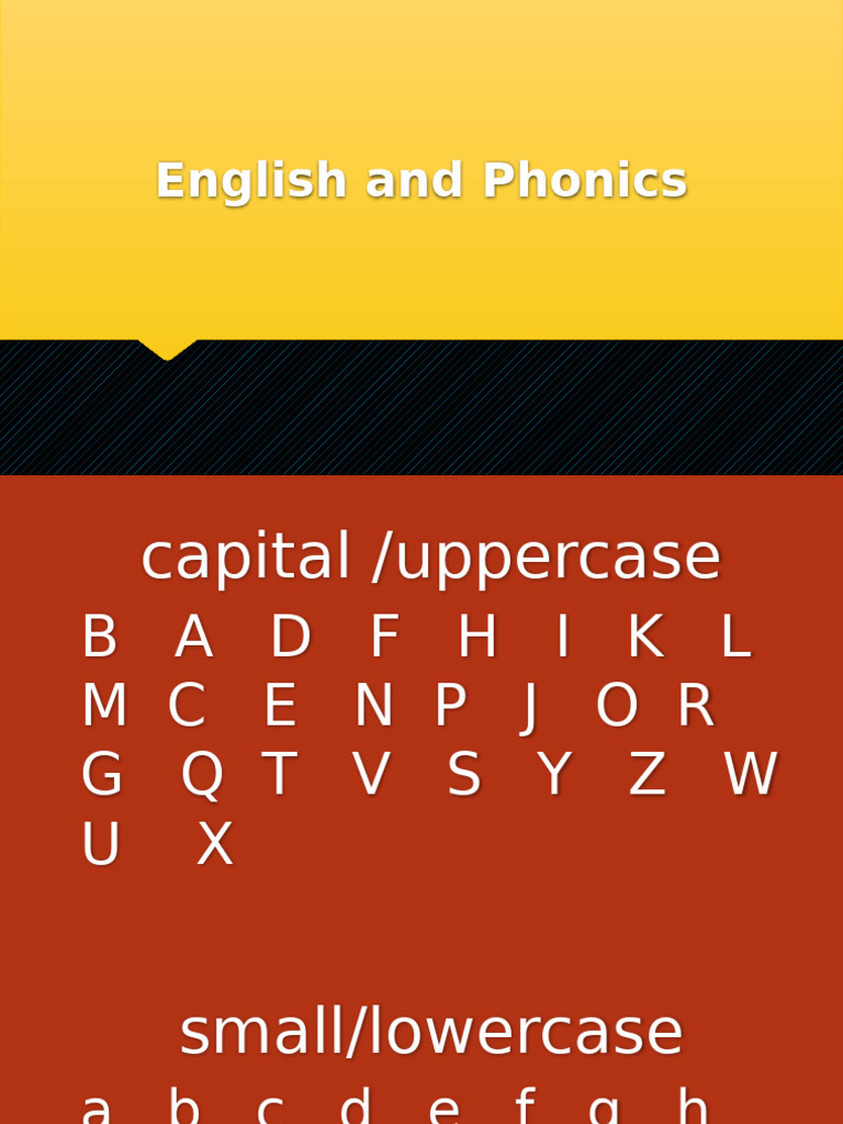 Phonics Vowels | PDF