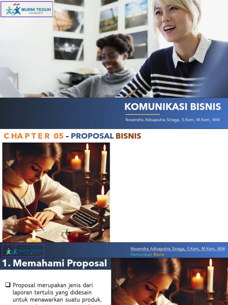 Chapter 05 - Proposal Bisnis | PDF