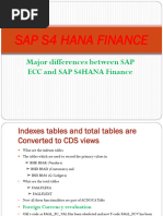 SAP S/4HANA ACDOCA Technical Guide | PDF | Database Index | Computing