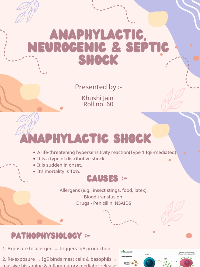 anaphylactic shock.pdf | PDF | Shock (Circulatory) | Sepsis