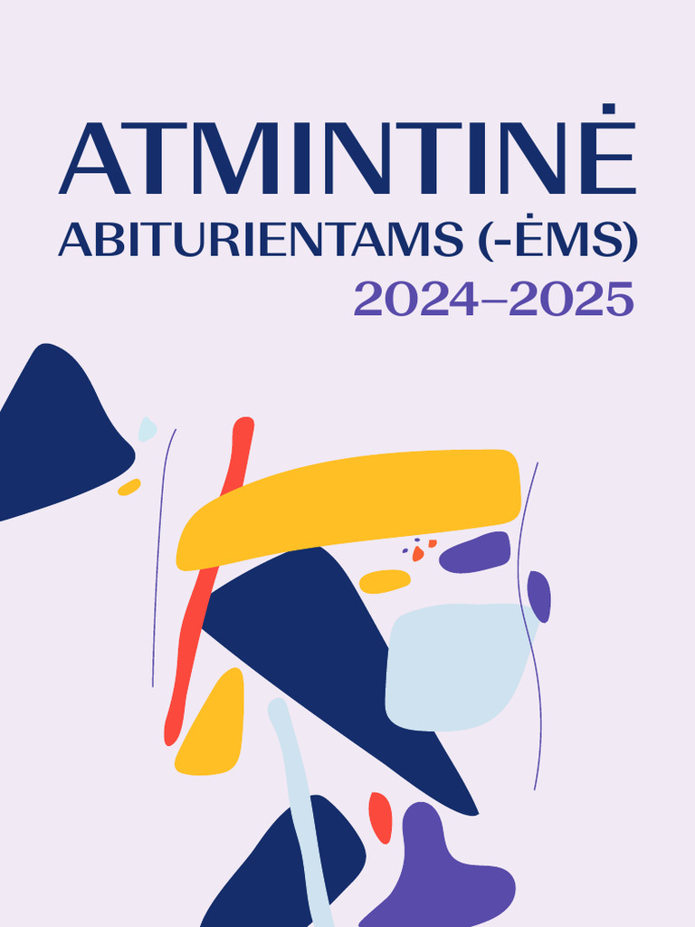 Atmintine Abiturientams | PDF