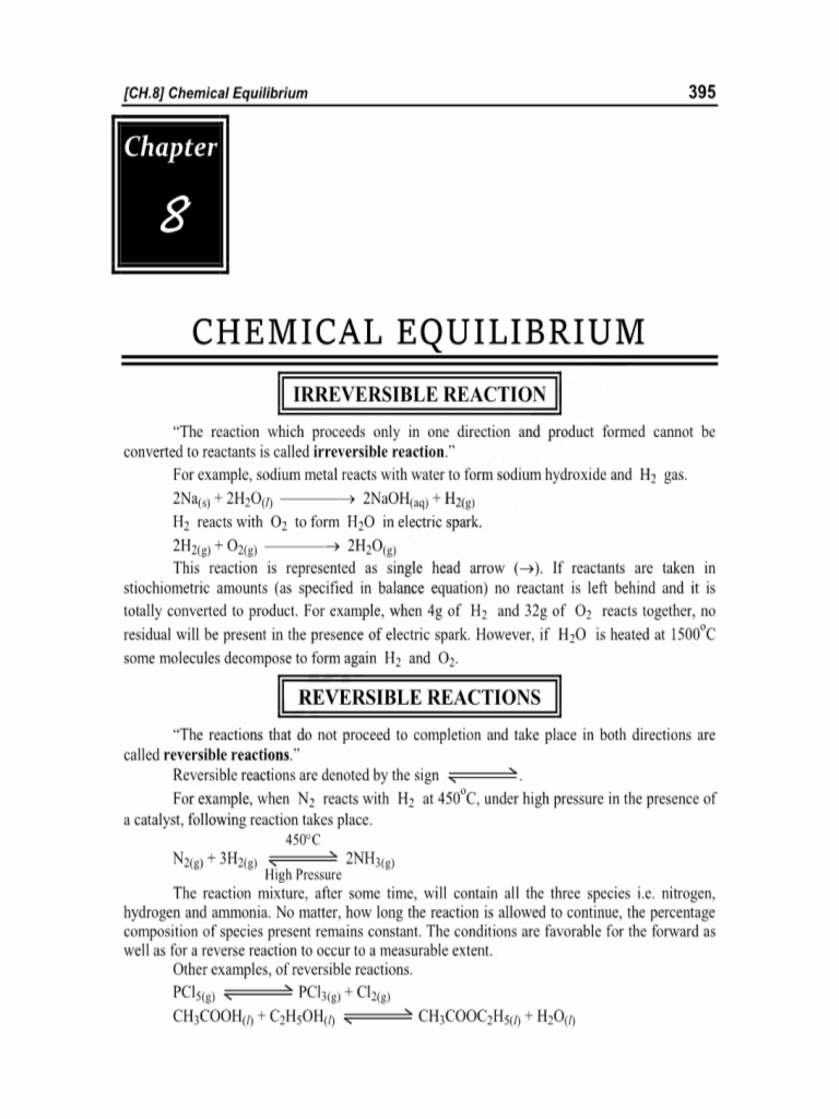 Chapter 8 Chemistry Notes 11th Class | PDF