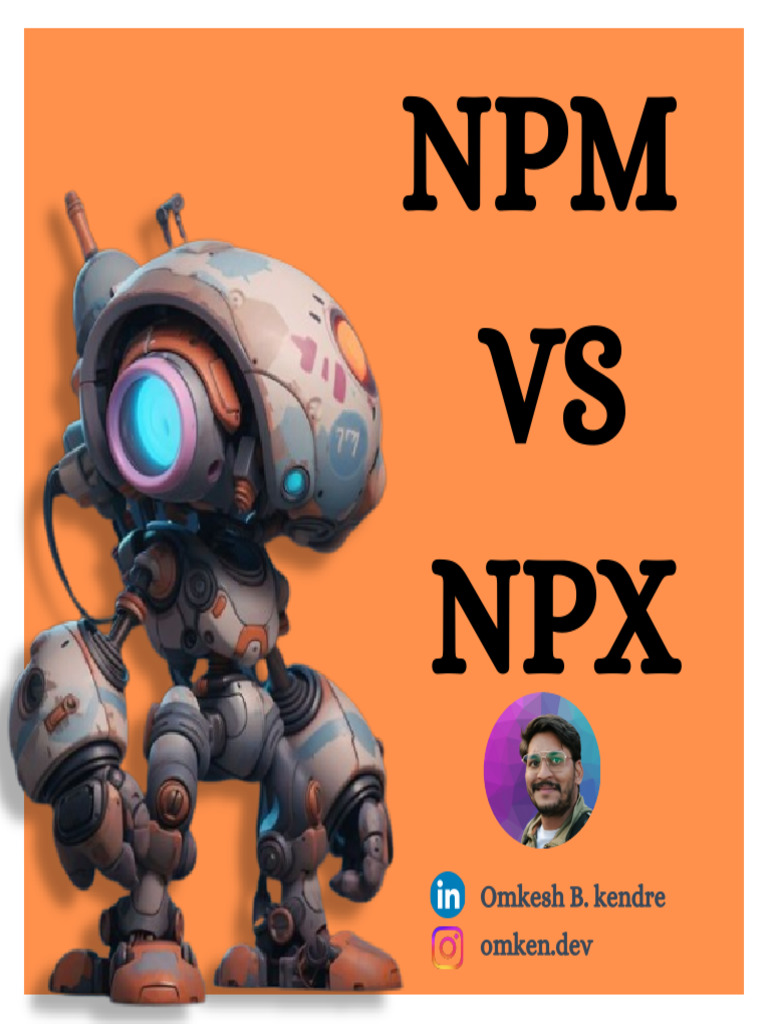 npm vs npx | PDF