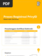 Panduan Tanda Tangan di Privy.id | PDF