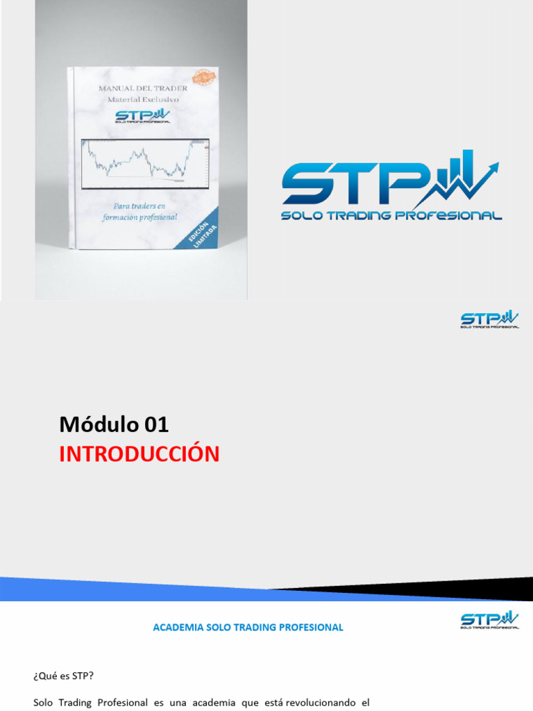 Manual Del Trader STP 2023 | PDF | Comerciante (Finanzas) | Mercado de divisas